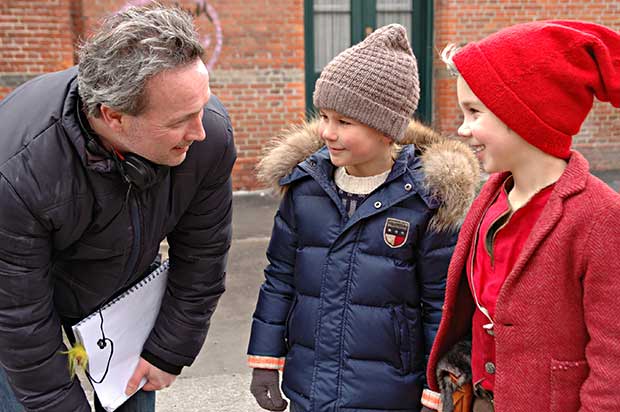 Julefilm-optagelse ved Fredensborg - Tv-fredensborg.dk